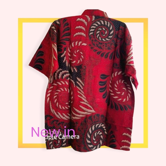 INDONESIAN HANDS PRINT BATIK | Shirts | Original Top Batik From ...